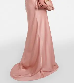 Max Mara Selce Satin Slip Dress