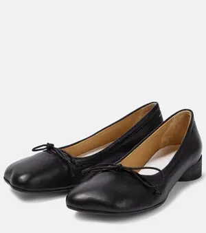 MAISON MARGIELA Leather Ballet Flats