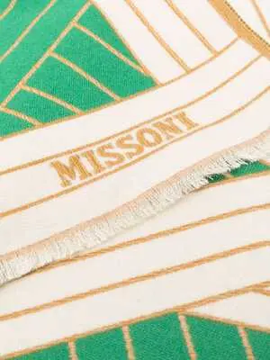 Missoni Nastri Frayed Blanket