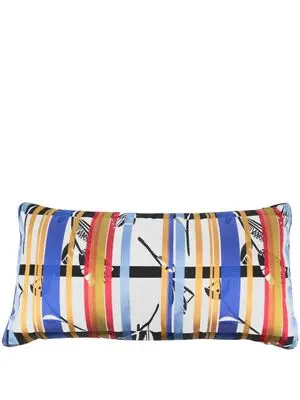 Missoni Graphic-printed Cotton Cushion - Black