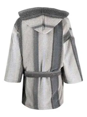 Missoni Striped Cotton Hooded Bath Robe