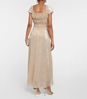 Altuzarra Embellished Silk Gown