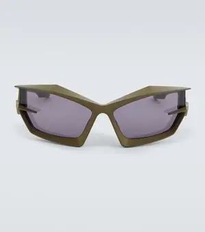 Givenchy Giv Cut Cat-eye Sunglasses - Green