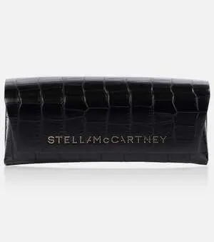Stella McCartney Tortoiseshell Rectangular Sunglasses