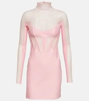 MUGLER Corset Mini Dress