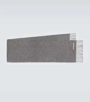 Acne Studios Fringed Wool Scarf