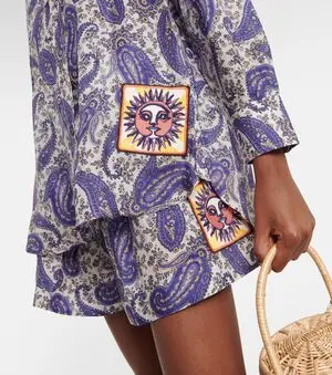 Zimmermann Devi Paisley-print Silk Shirt