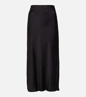 Brunello Cucinelli Black Wash Skirts