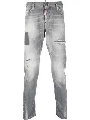 Dsquared2 Distressed-effect Slim-fit Jeans