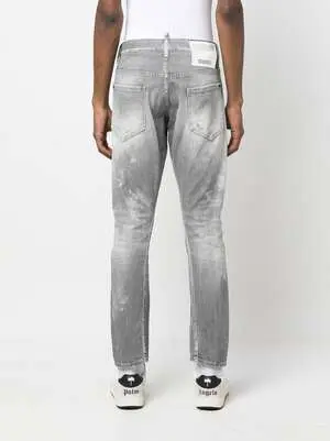 Dsquared2 Distressed-effect Slim-fit Jeans