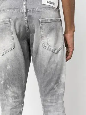 Dsquared2 Distressed-effect Slim-fit Jeans