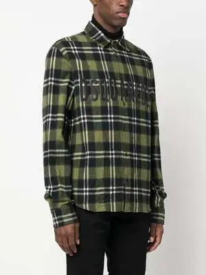 Dsquared2 Plaid-print Flannel Shirt