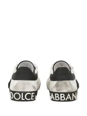 Dolce & Gabbana Portofino Low-top Sneakers - White