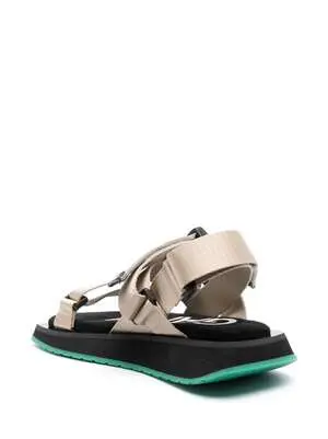 GANNI Performance Webbing Flat Sandals - Neutrals
