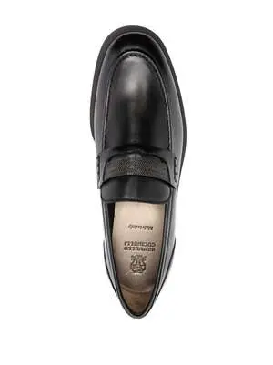 Brunello Cucinelli Monili Chain-embellished Loafers