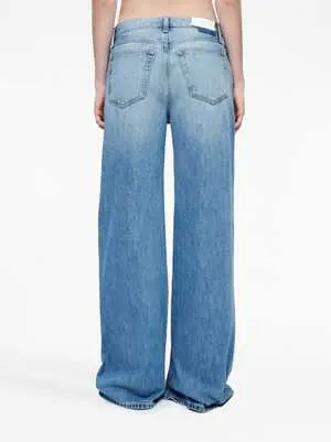 RE/DONE Low Rider Loose Jeans - Blue
