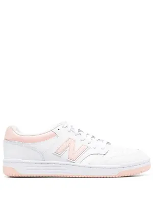 NEW BALANCE 480 Leather Sneakers - White