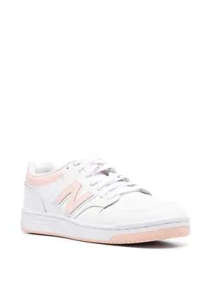 NEW BALANCE 480 Leather Sneakers - White