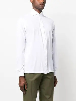 BARBA NAPOLI Long-sleeve Cotton Shirt
