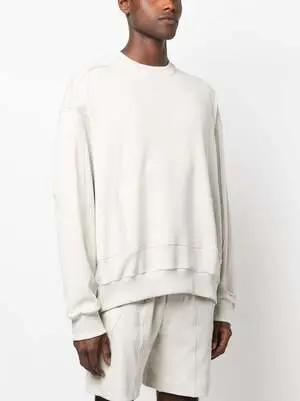 STYLAND X Notrainproof Panelled Cotton Sweatshirt