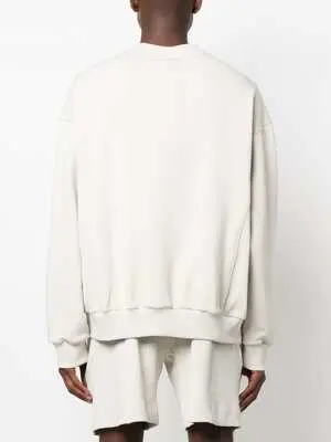 STYLAND X Notrainproof Panelled Cotton Sweatshirt