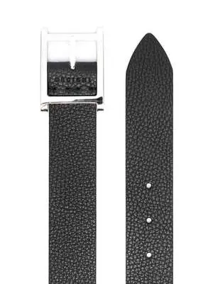 Orciani Logo-debossed Leather Belt