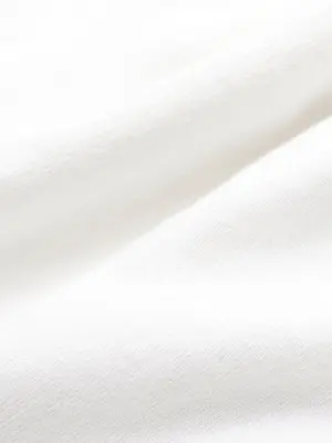 SPORTY & RICH Logo-print Zipped Cotton Jumper