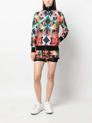 PLEIN SPORT Floral-print Panelled Tracksuit