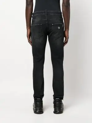 Philipp Plein Straight-leg Jeans - Black