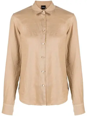 Aspesi Linen Shirt - Neutrals