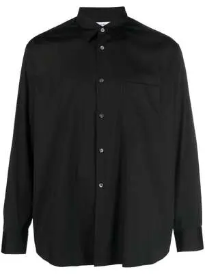 Comme Des Garçons Button-up Cotton Shirt