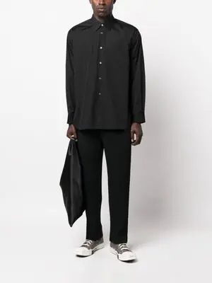 Comme Des Garçons Button-up Cotton Shirt