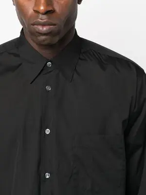 Comme Des Garçons Button-up Cotton Shirt