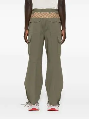 Gucci Panelled Mid-rise Cargo Trousers