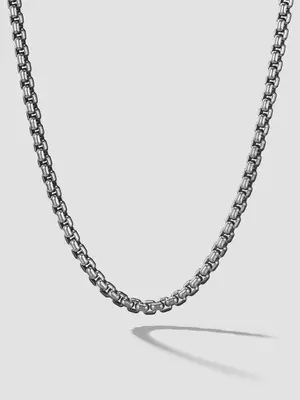 David Yurman Pvd-coated Box Chain Necklace - Stainless