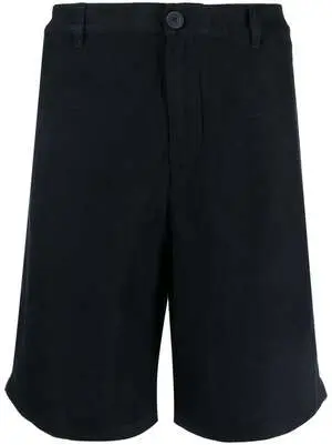 Armani Exchange Linen Bermuda Shorts