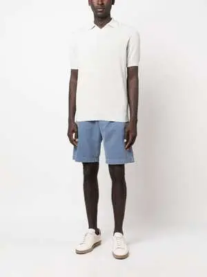 Brunello Cucinelli Mid-rise Cotton Shorts