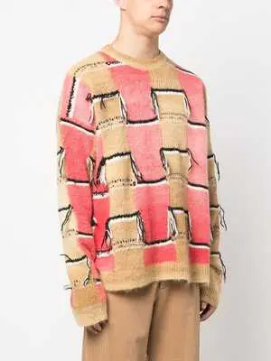 Marni Intarsia Mohair-blend Jumper