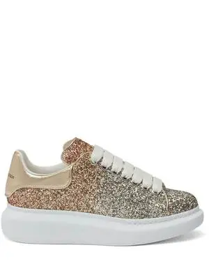 Alexander McQueen Oversized Glitter Sneakers