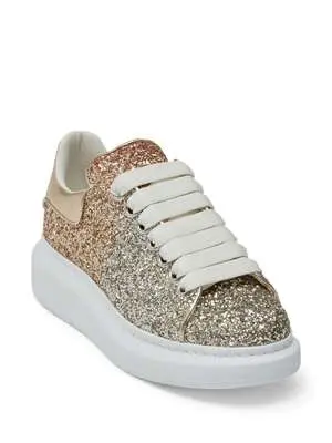 Alexander McQueen Oversized Glitter Sneakers