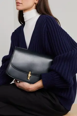 THE ROW Sofia 10 Leather Shoulder Bag