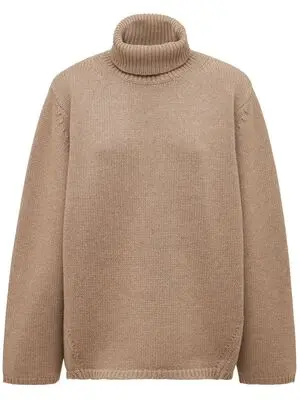 TOTEME TOTEME Wool And Cashmere Turtleneck Sweater - Beige