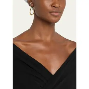 Charlotte Chesnais Delta Two-tone Single Earring - Silver