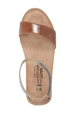 Naot Pixie Sandal - Maple Latte Leather