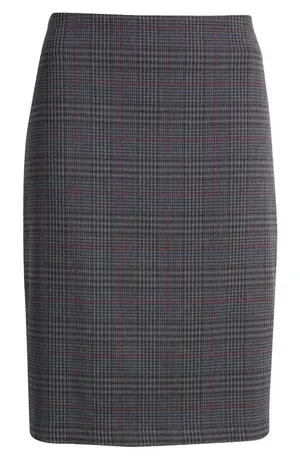 Vince Camuto Plaid Pencil Skirt