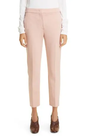 Max Mara Pegno Slim-fit Ankle Pants - Pink