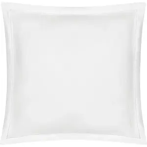 MATOUK Roman Hemstitch Linen Sham - White