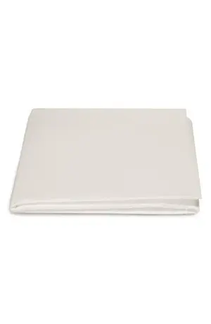 MATOUK Talita Satin Stitch Fitted Sheet - Bone