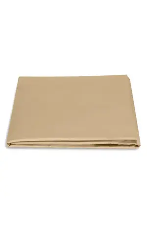MATOUK Talita Satin Stitch Fitted Sheet Champagne