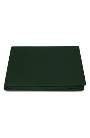 MATOUK Talita Satin Stitch Fitted Sheet Green